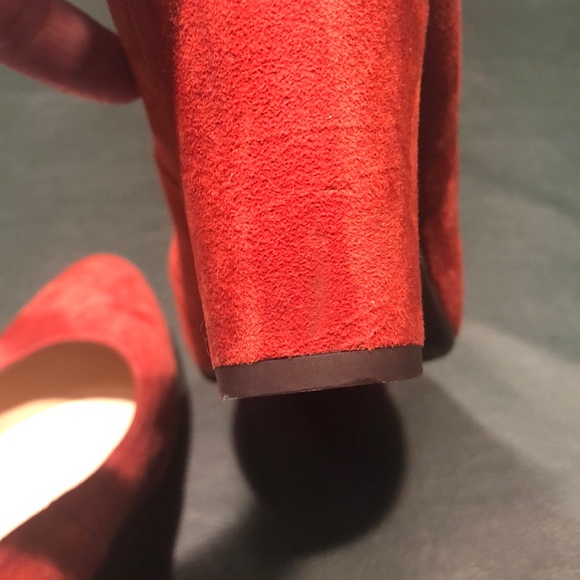 Shoes | Lk Bennett Heels Rust Suede | Poshmark